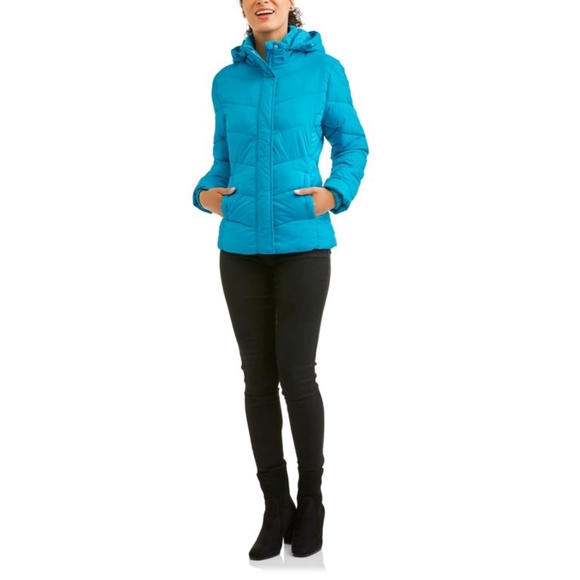 Faded Glory | Jackets & Coats | Faded Glory Hooded Puffer Jacket | Poshmark